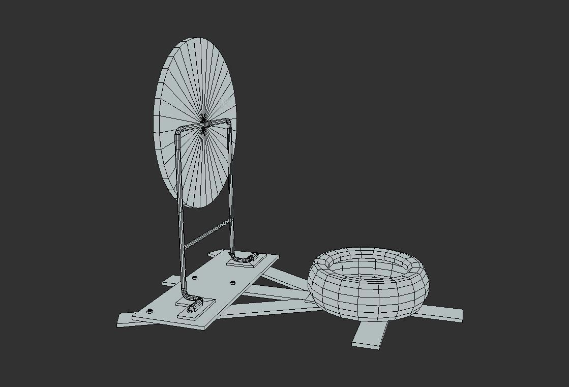 3D model Reactive Target Game props VR / AR / low-poly | CGTrader