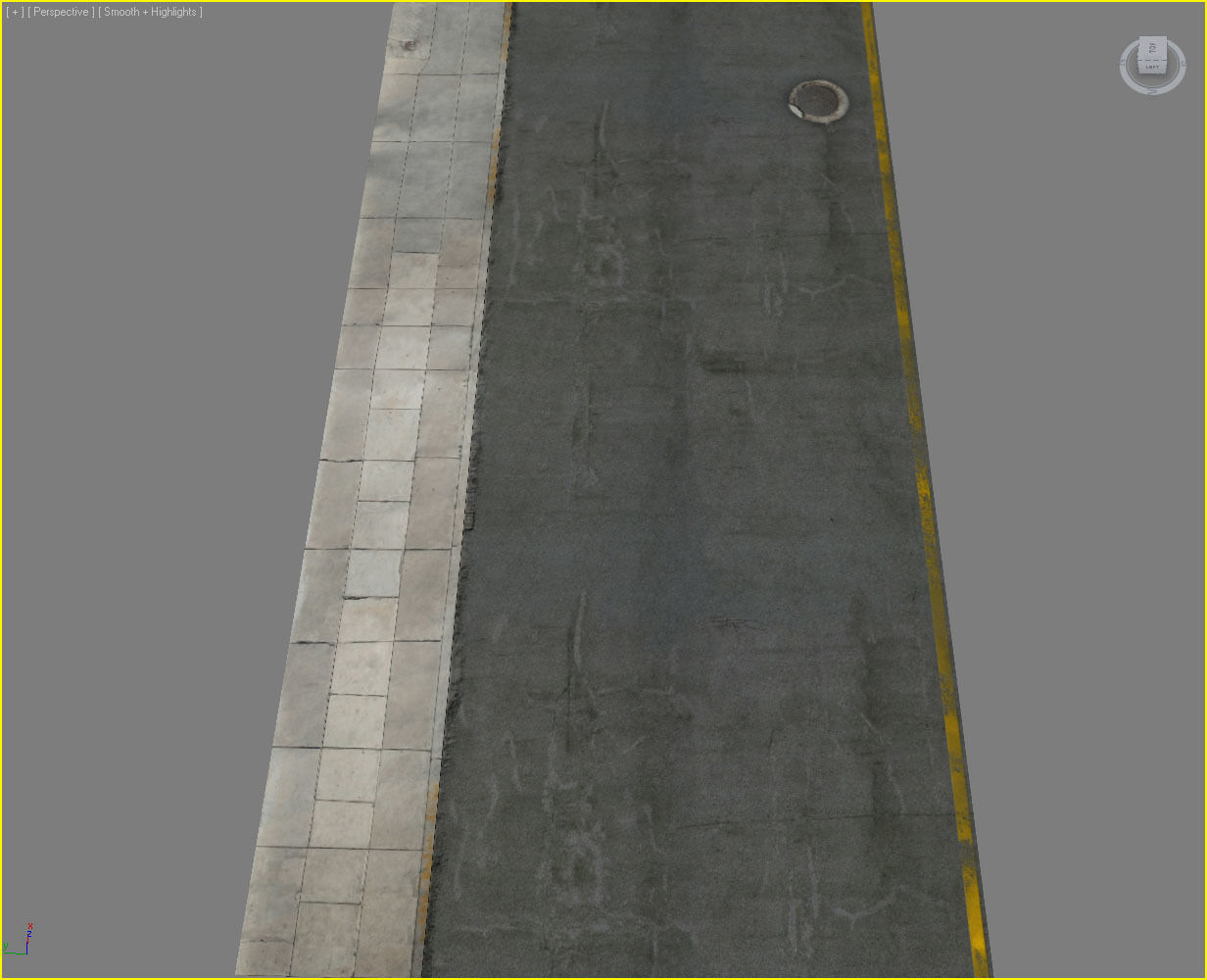 Photorealistic Sidewalks Package 3D model | CGTrader