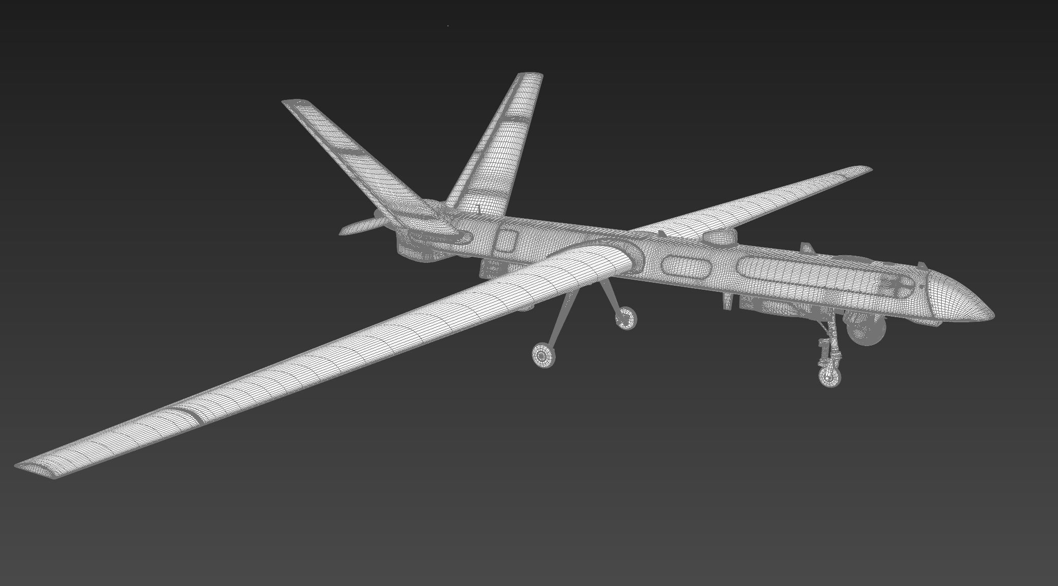 Drone-Orion Military Aircraft Drone 3D model | CGTrader