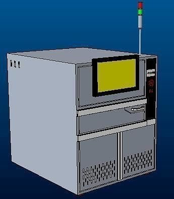 AOI inspection machine free VR / AR / low-poly 3D model | CGTrader