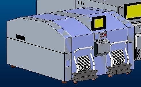 SMT machine free VR / AR / low-poly 3D model | CGTrader