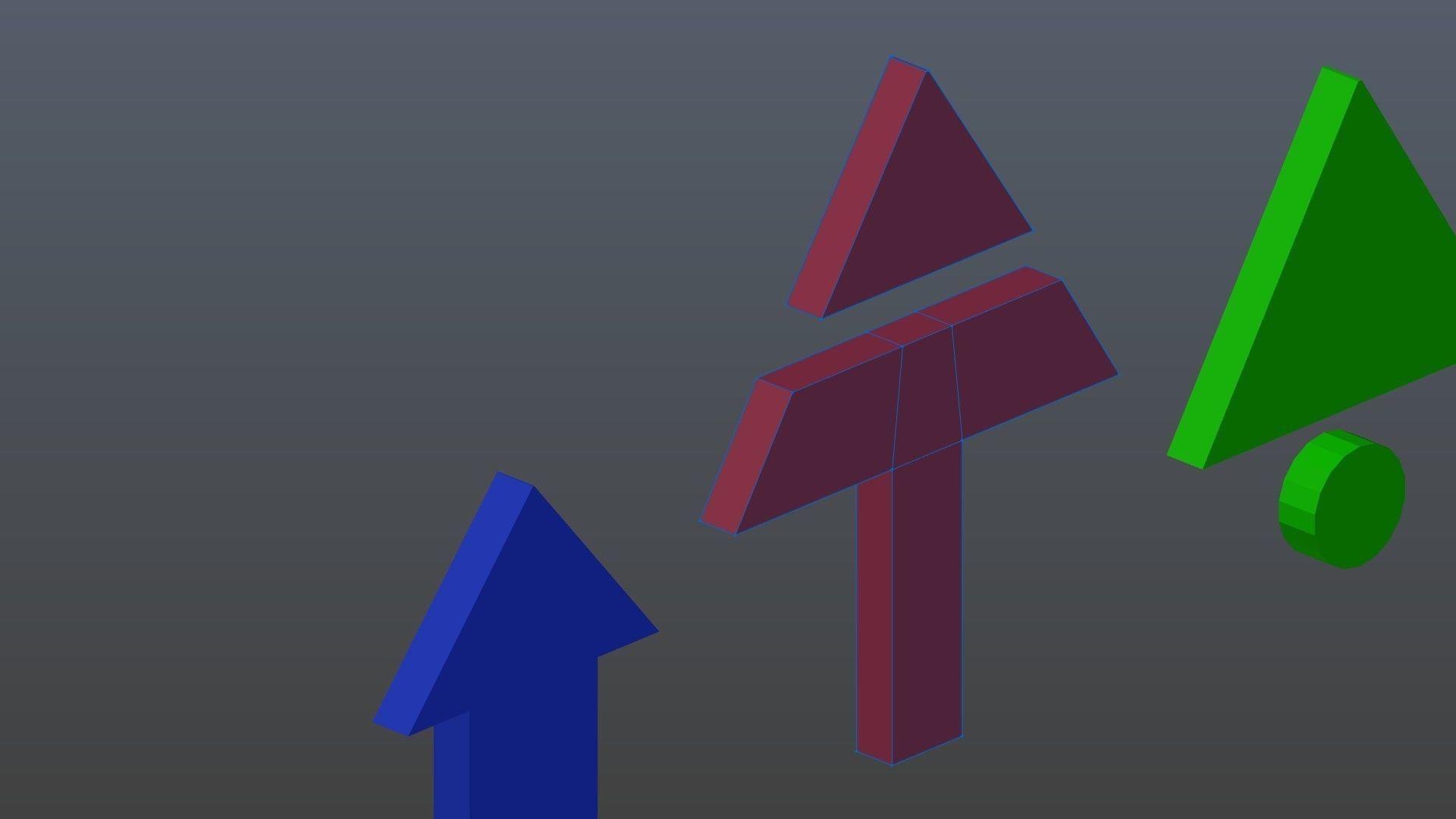 3D model Low poly arrow 38 VR / AR / low-poly | CGTrader