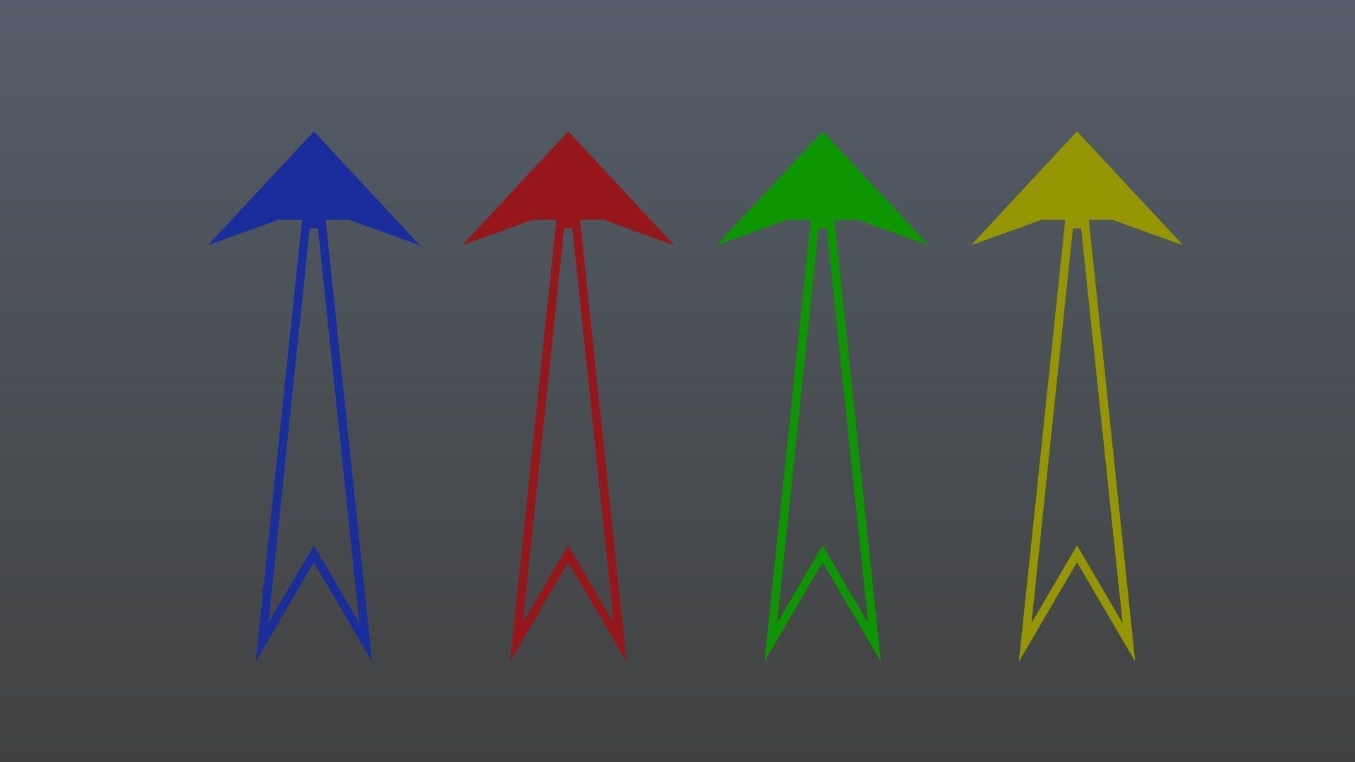 3D model Low poly arrow 39 VR / AR / low-poly | CGTrader