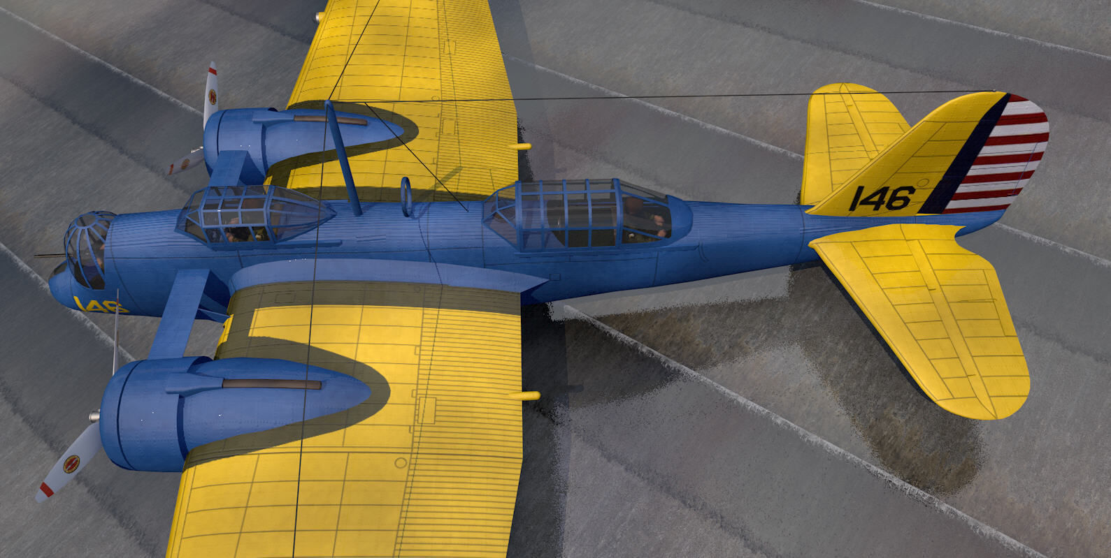 Martin B-10B 3D model | CGTrader