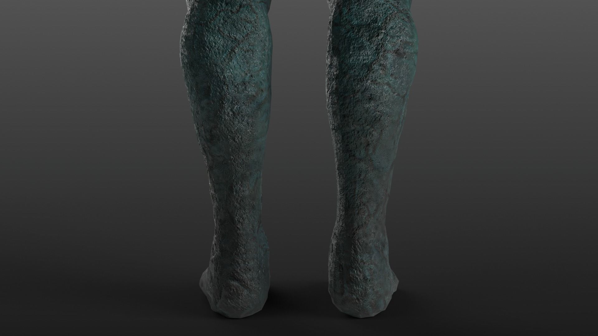 3D model Clawed Frogman VR / AR / low-poly | CGTrader