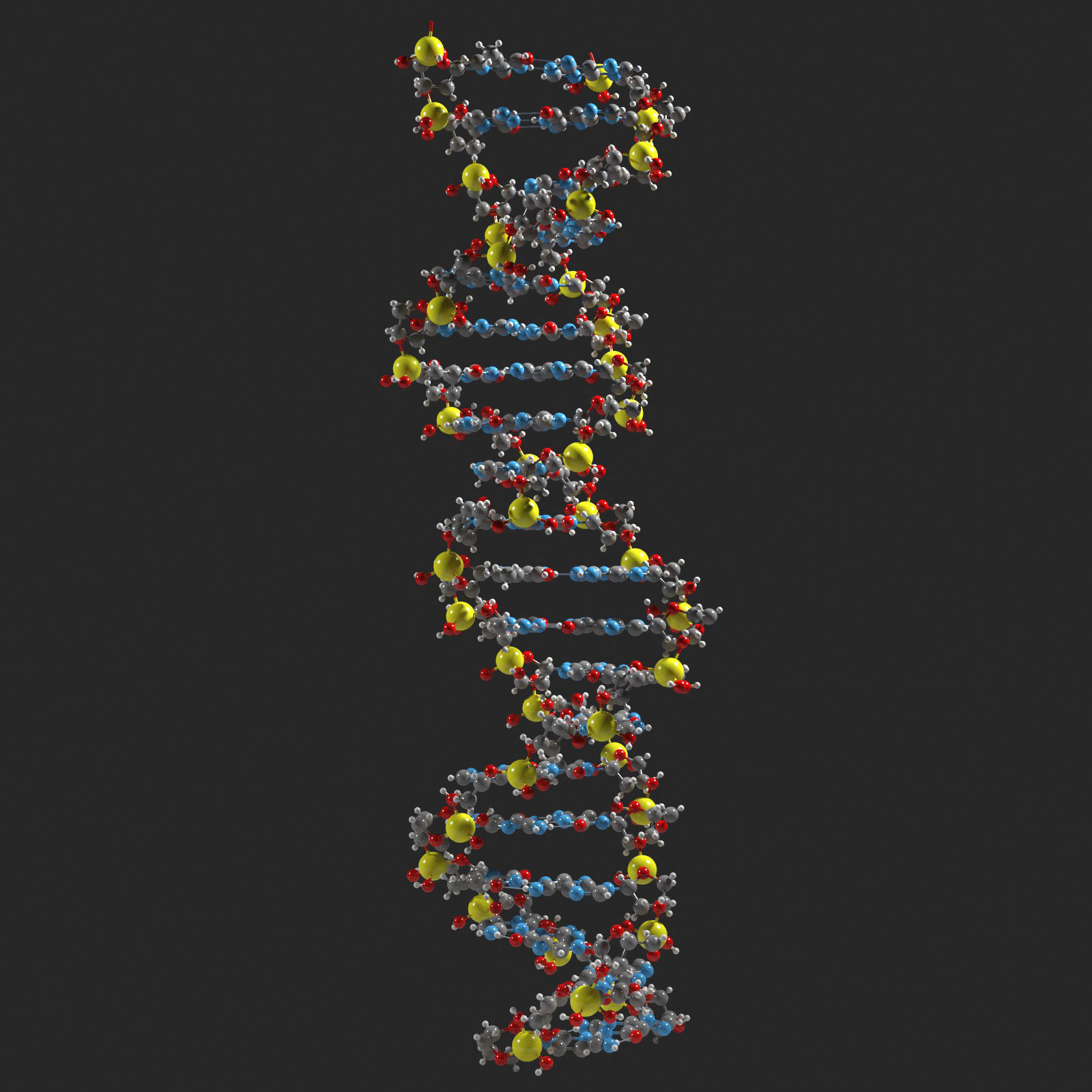 DNA Science model 3D model | CGTrader