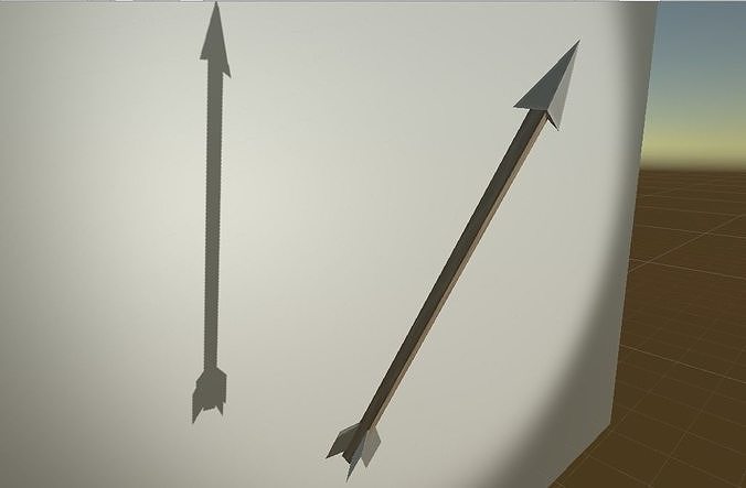 Simple arrow model free VR / AR / low-poly 3D model rigged | CGTrader