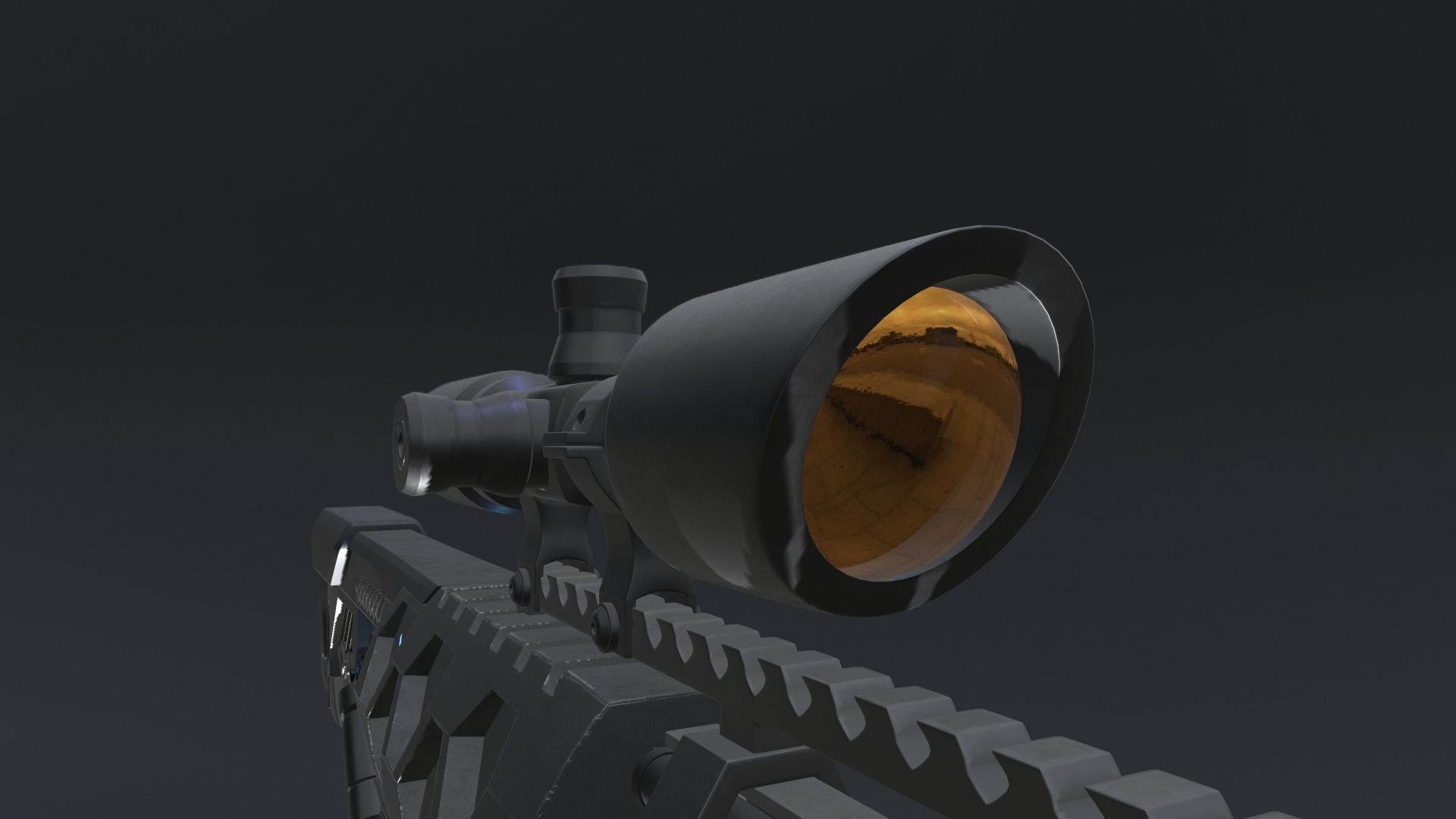 Gauss Rifle 3D model | CGTrader