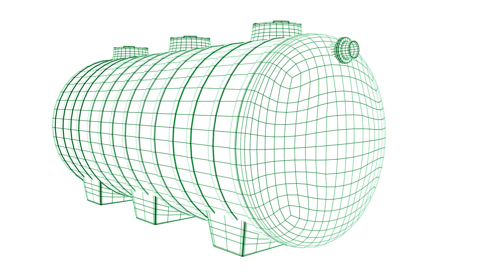 Underground Tank - UG Tank 3D model | CGTrader