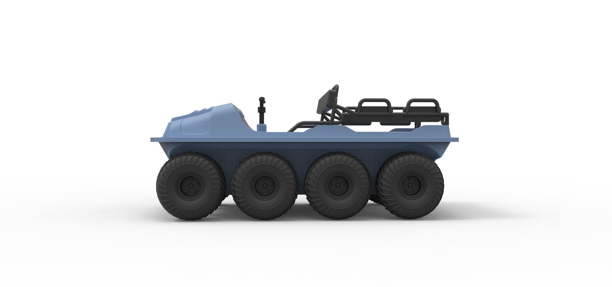 Diecast Argo 750 HD 8x8 Scale 1 to 18 3D model 3D printable | CGTrader