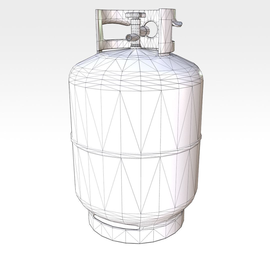 3D model Propane Tank - Type A VR / AR / low-poly | CGTrader