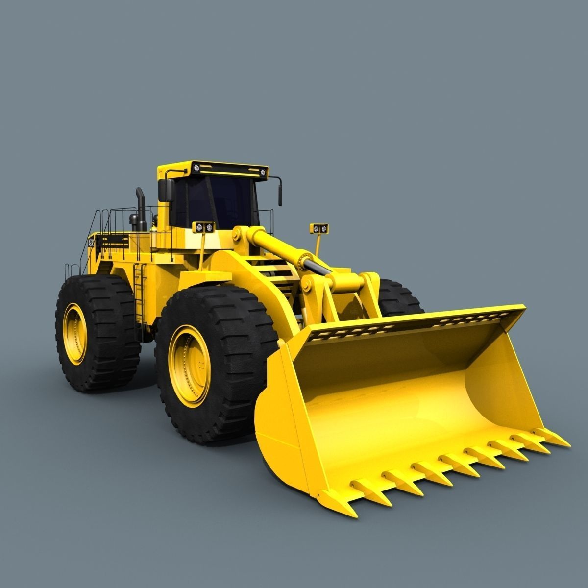 Your Mining loader - 3d animated loader model 3D model animated | CGTrader
