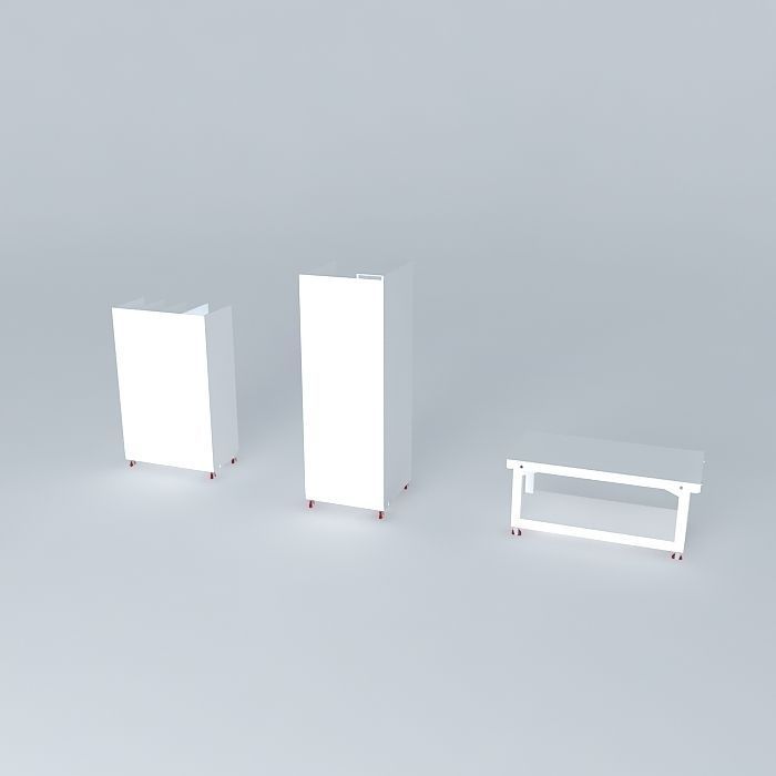 Workbench and other Workshop accessories free 3D model | CGTrader