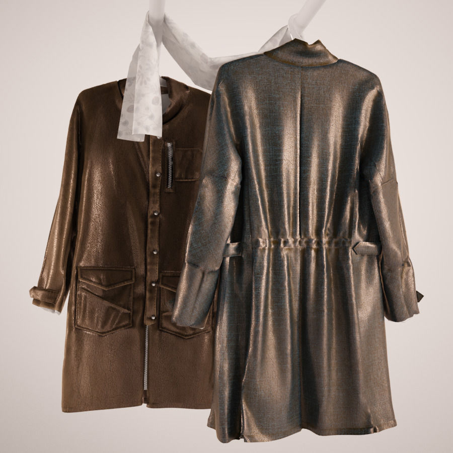 realistic jacket 3D model | CGTrader