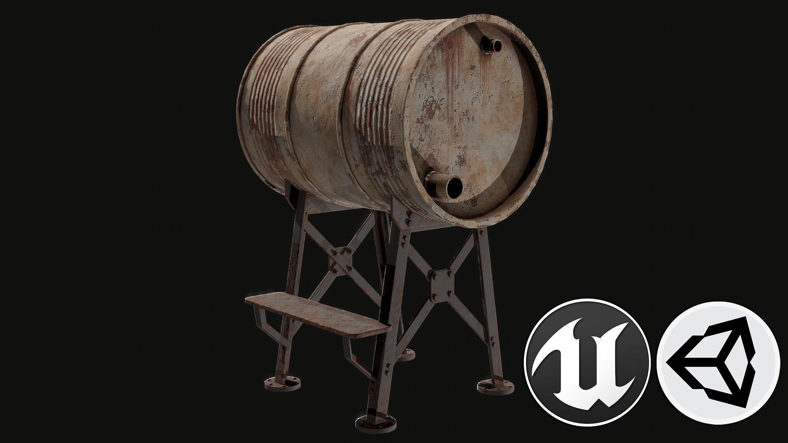 3D model Reservoir 1 VR / AR / low-poly | CGTrader