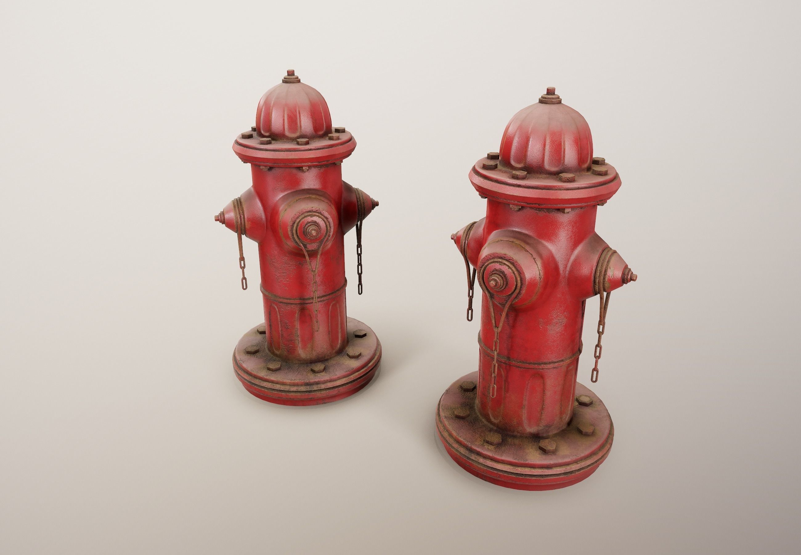 3D model Fire Hydrant PBR Game Ready VR / AR / low-poly | CGTrader