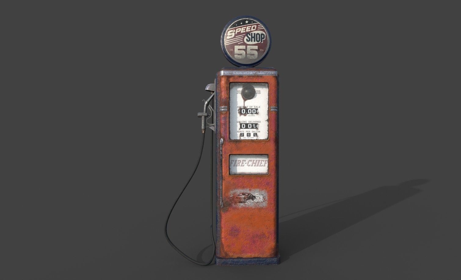 3D model Gas Pump VR / AR / low-poly | CGTrader