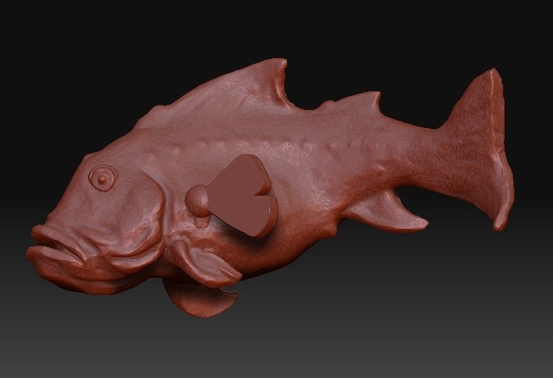 Fish stl model 3D model 3D printable | CGTrader