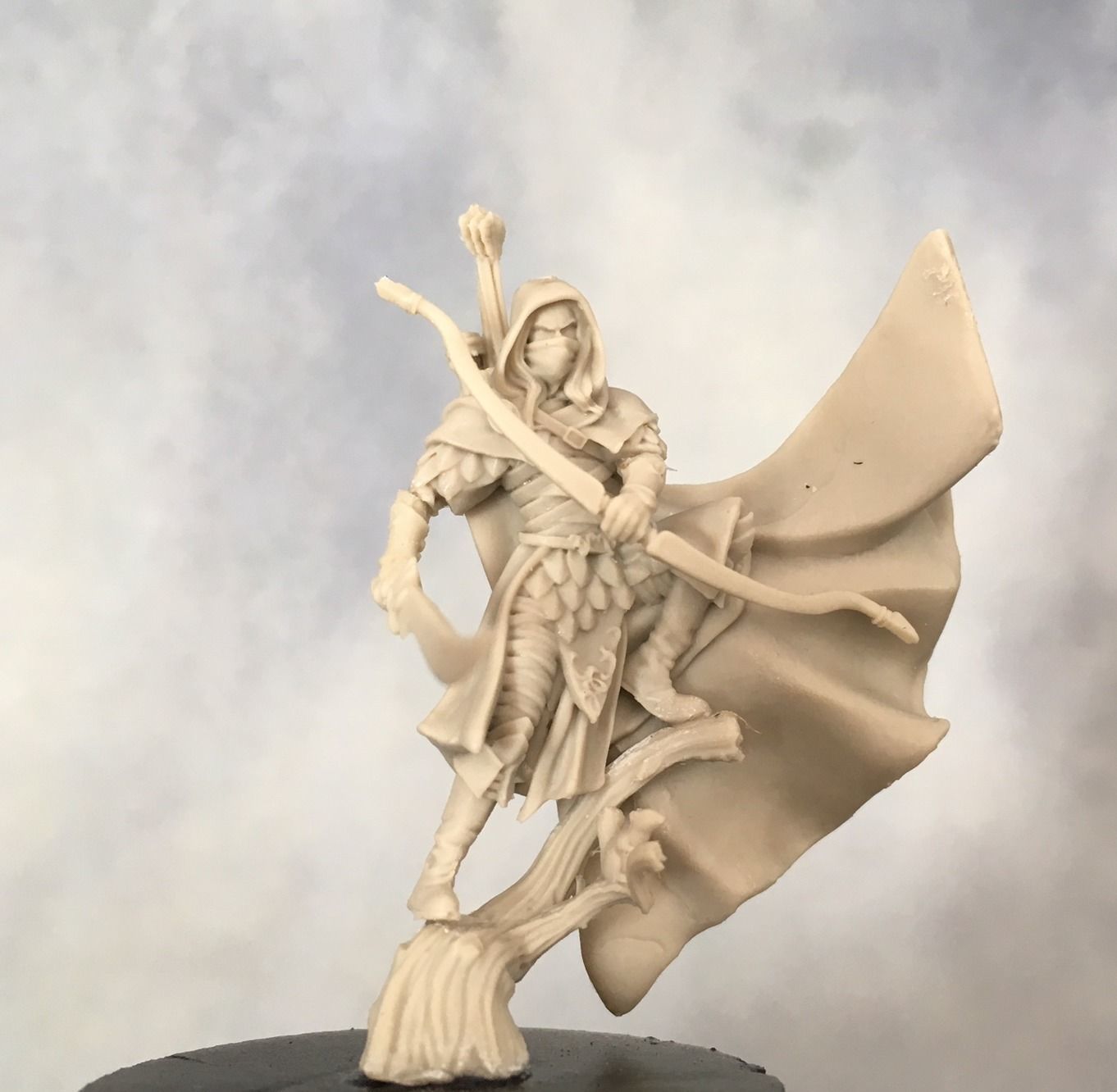 Wood Elf ranger - 35mm scale 3D model 3D printable | CGTrader