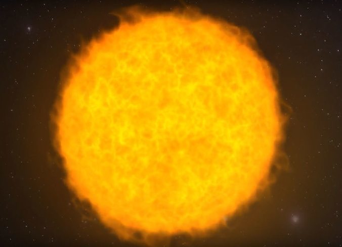 3D model Sun procedural animated shader works in Maya Arnold VR / AR ...