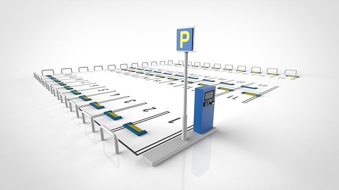 parking 3D model | CGTrader