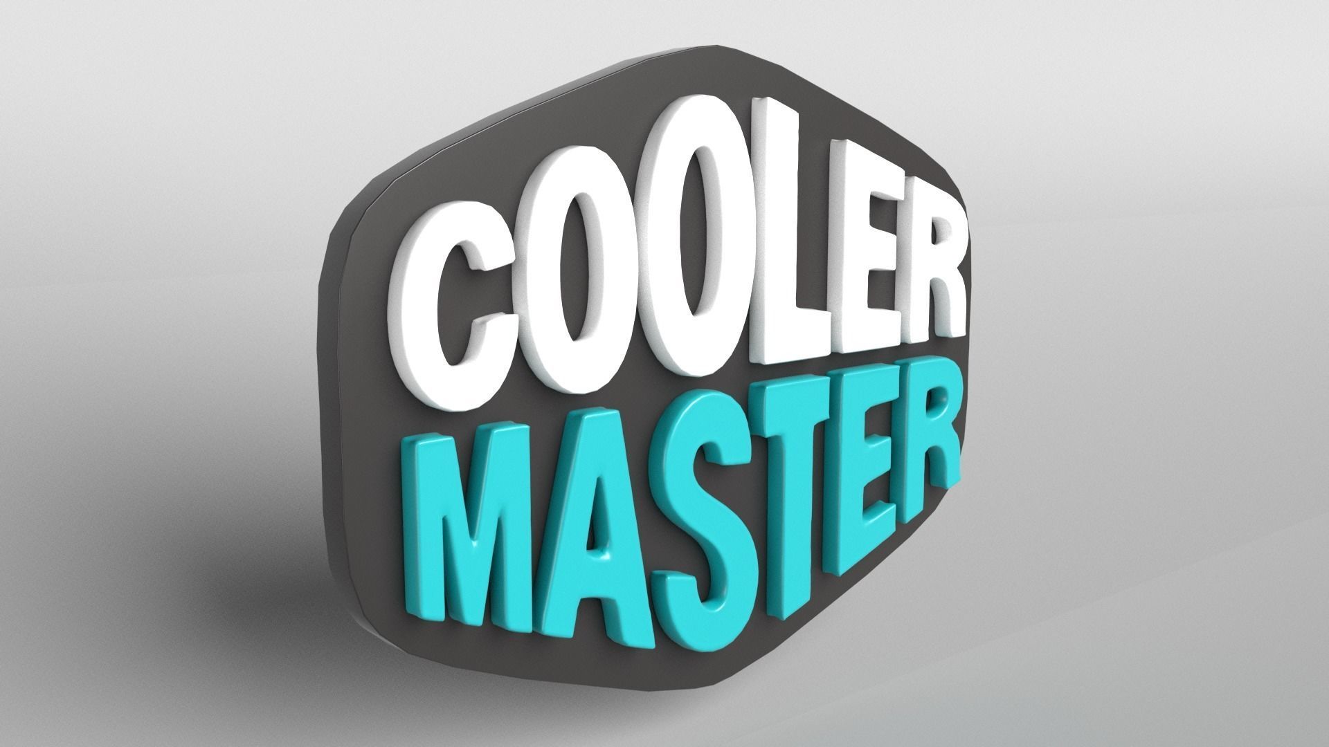 Cooler Master Logo 01 free VR / AR / low-poly 3D model | CGTrader