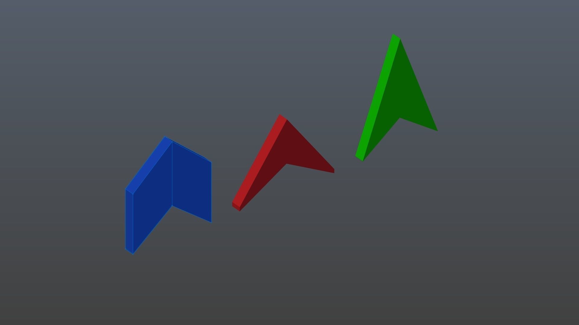 3D model Low poly arrow 47 VR / AR / low-poly | CGTrader