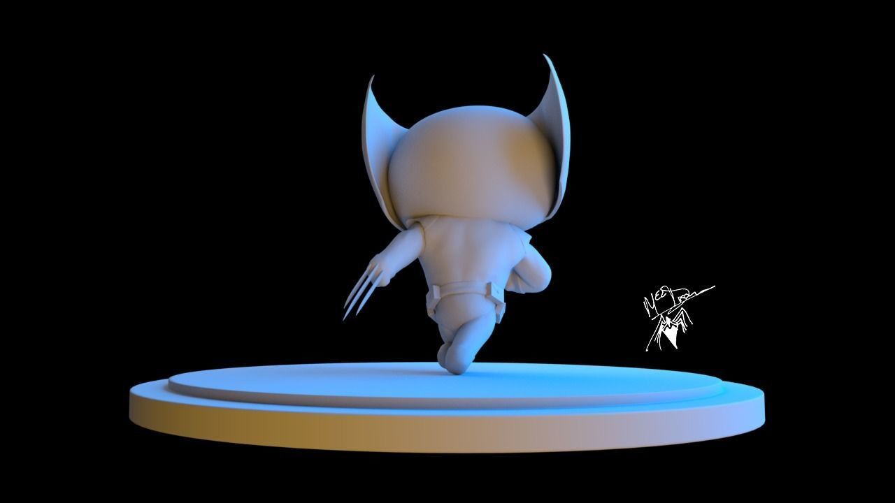 Mini wolverine 3D model | CGTrader