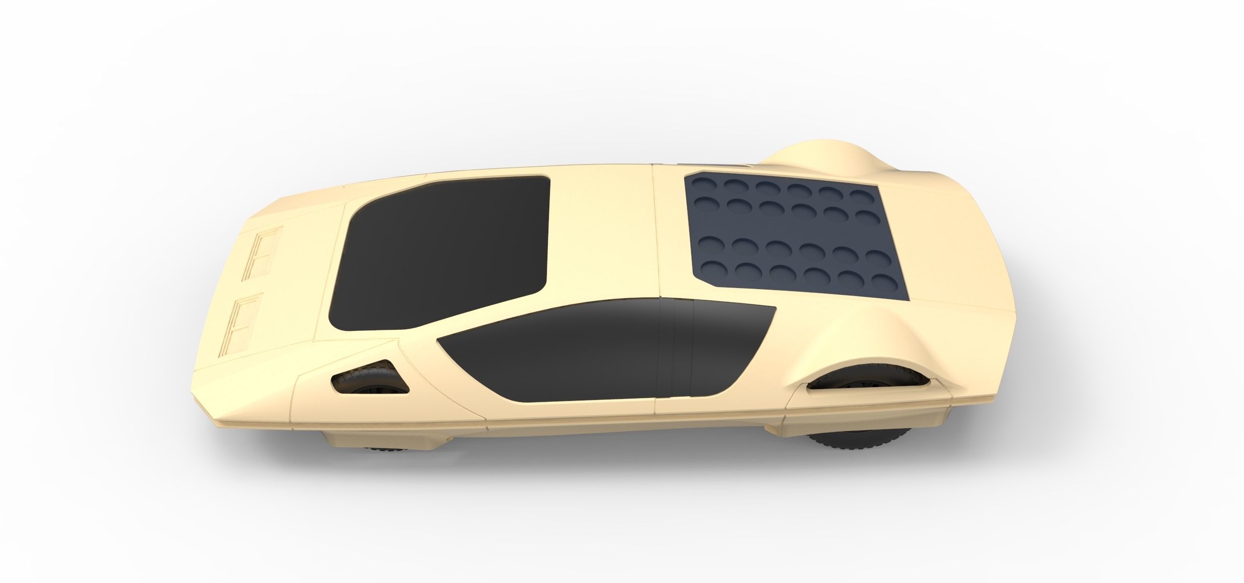 Diecast model Ferrari Concept car 1970 Scale 1 to 24 3D model 3D ...