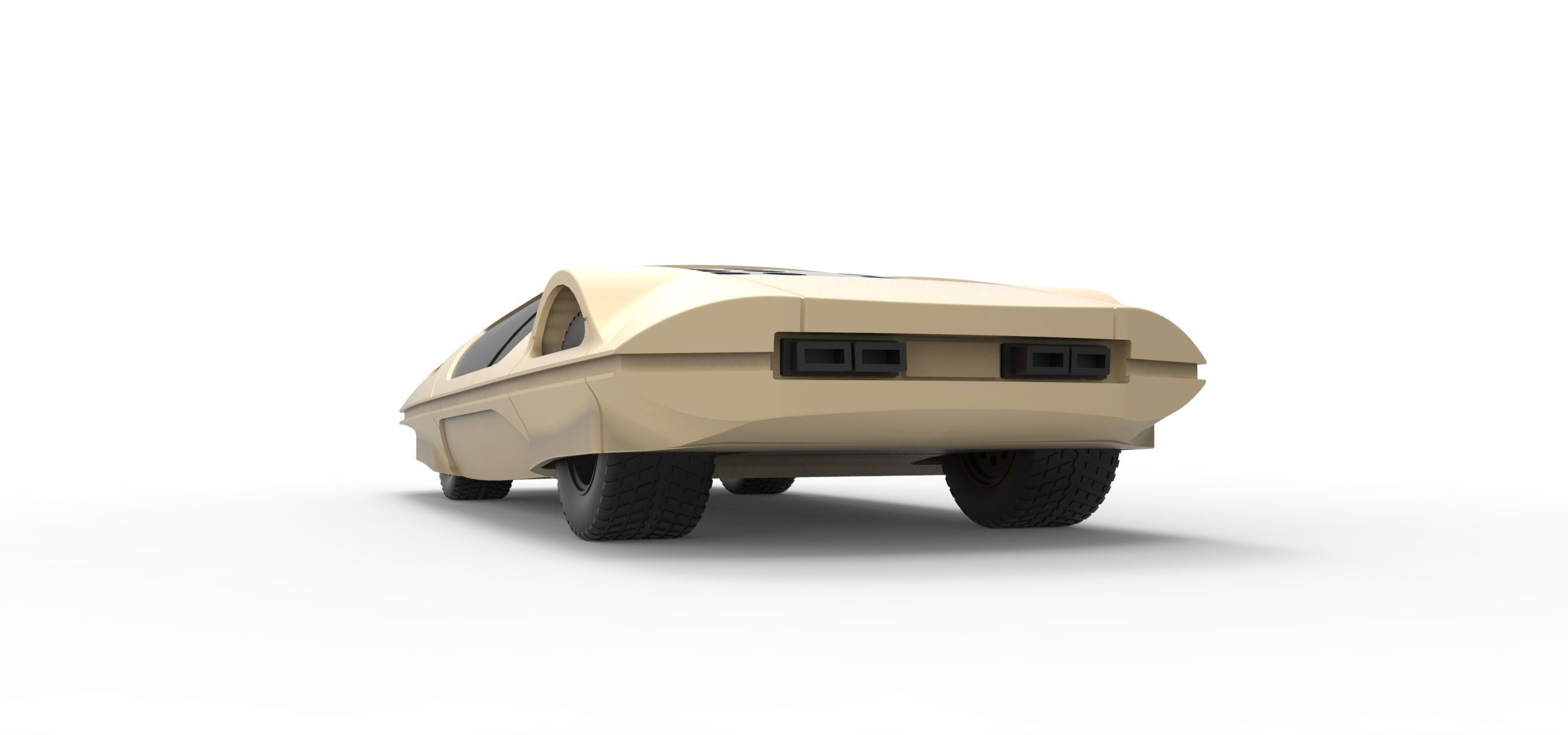 Diecast model Ferrari Concept car 1970 Scale 1 to 24 3D model 3D ...