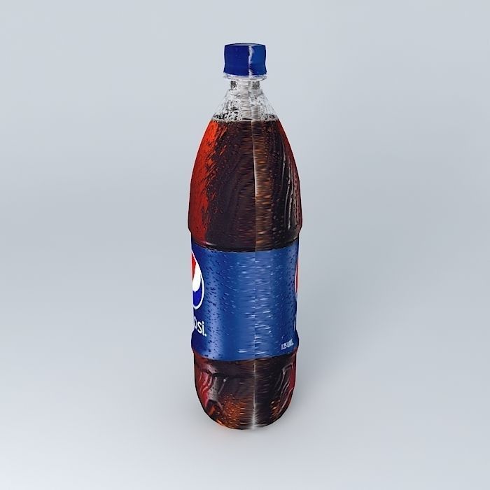 Pepsi Plastic Bottle free 3D model | CGTrader