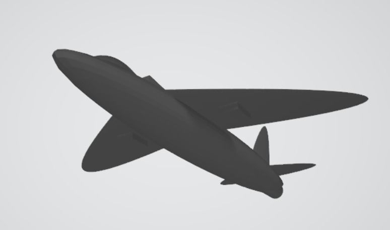 Jet Aircraft 3D Model 3D model 3D printable | CGTrader