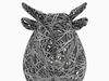 Bull Wire Statue 3D model | CGTrader