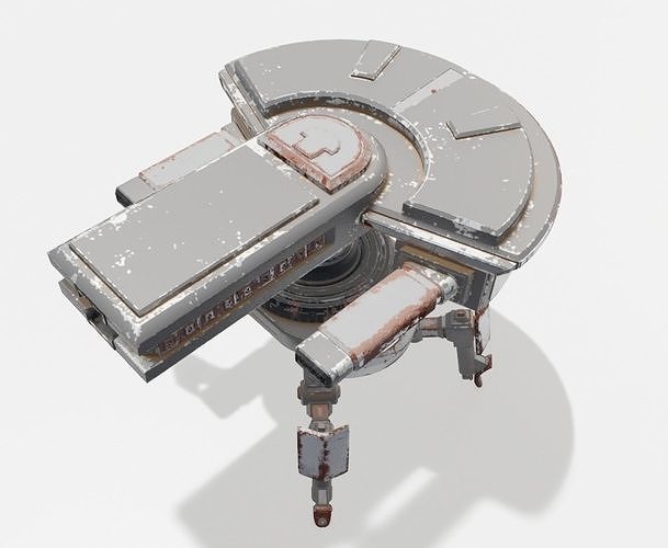 Robot Tanks - heavily rusted free 3D model | CGTrader