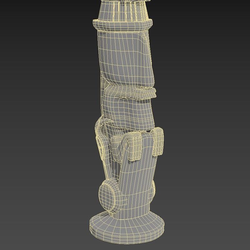 Totem Pole Model 3D model | CGTrader