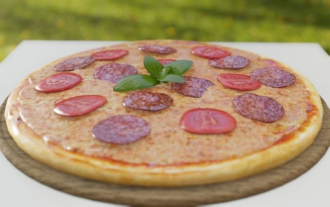 Pizza FREE free VR / AR / low-poly 3D model | CGTrader