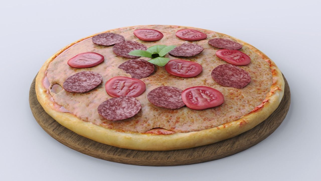Pizza FREE free VR / AR / low-poly 3D model | CGTrader