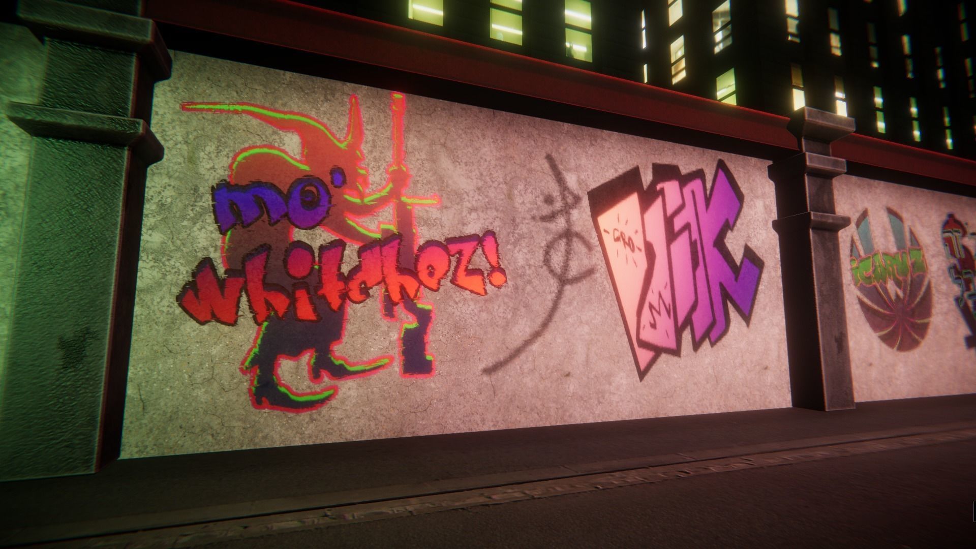 3D model Graffiti Unity pack VR / AR / low-poly | CGTrader