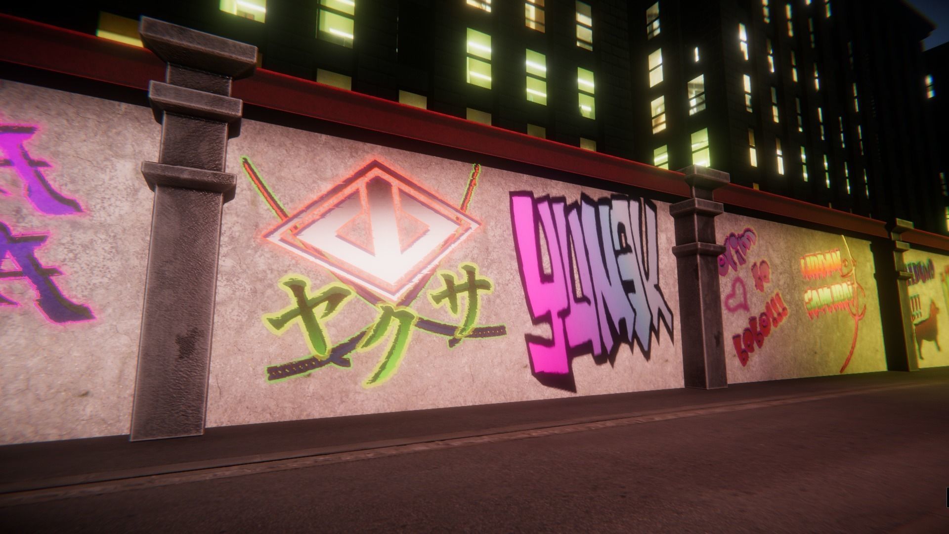 3D model Graffiti Unity pack VR / AR / low-poly | CGTrader