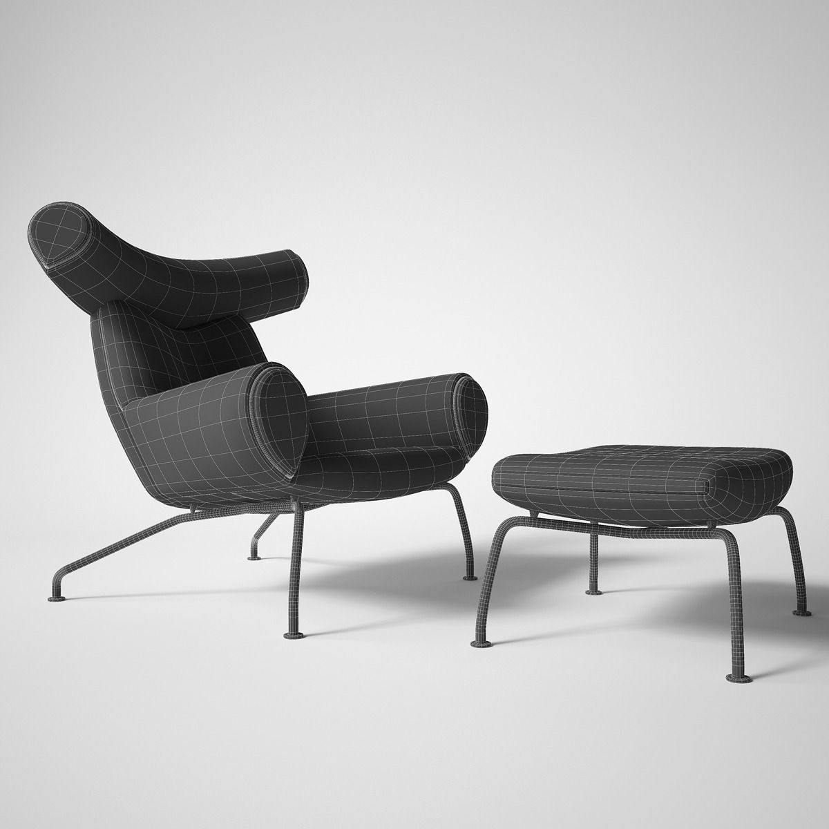 Ox Chair 3D model | CGTrader