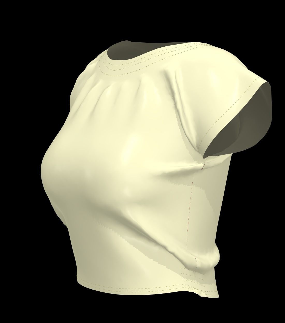 Women clothes Blouse free 3D model | CGTrader