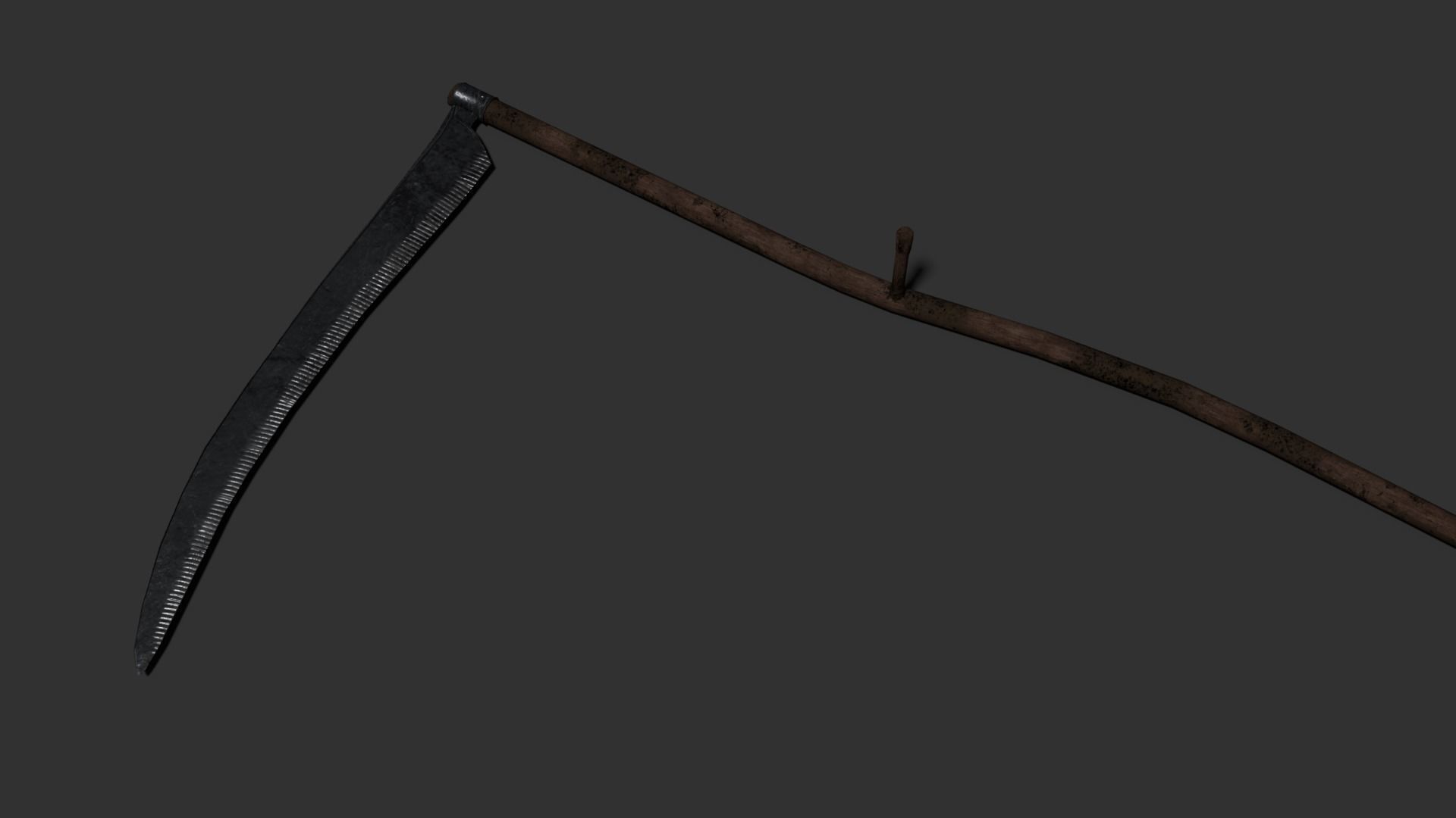 3D model Scythe VR / AR / low-poly | CGTrader