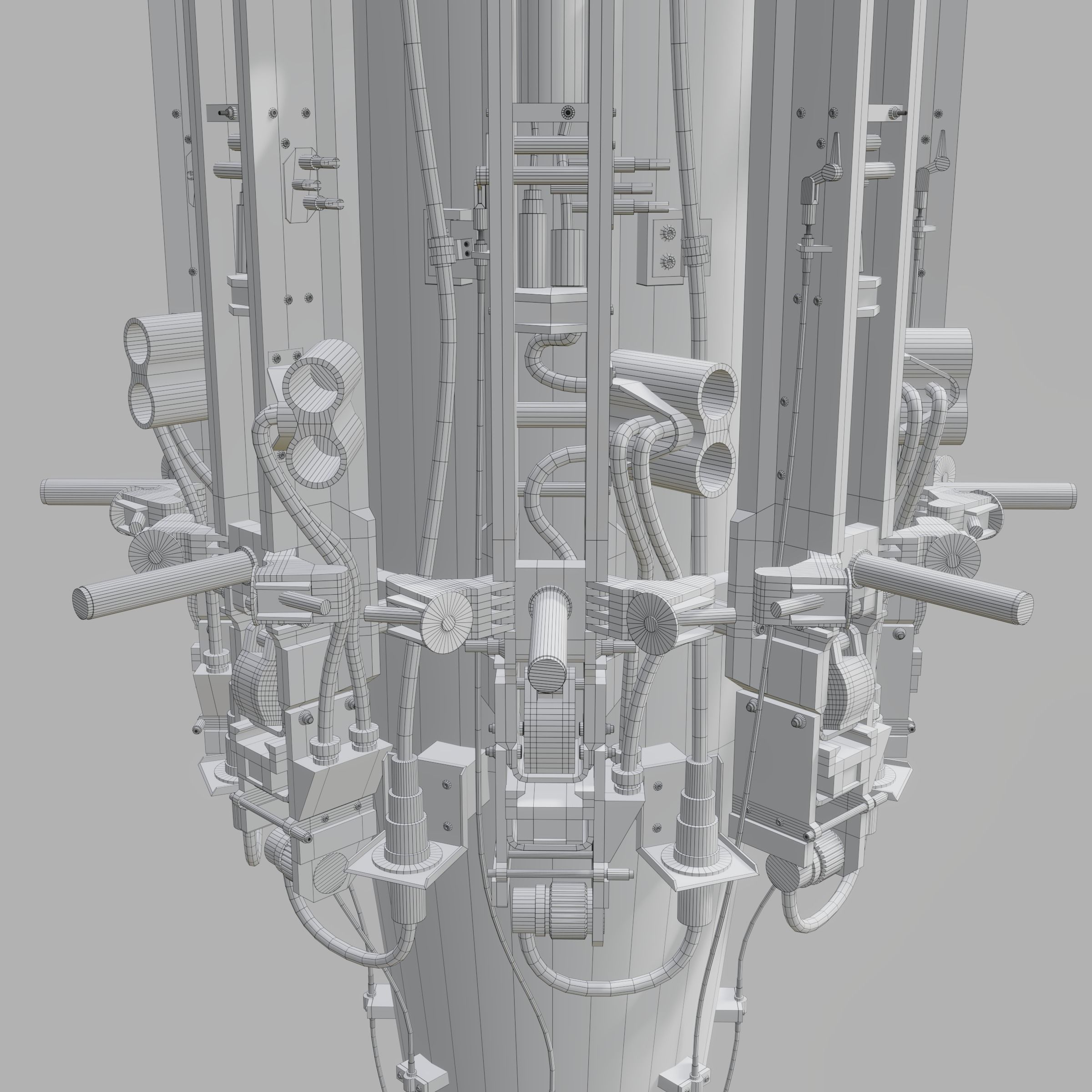 Rotary Bomb Bay free VR / AR / low-poly 3D model rigged | CGTrader