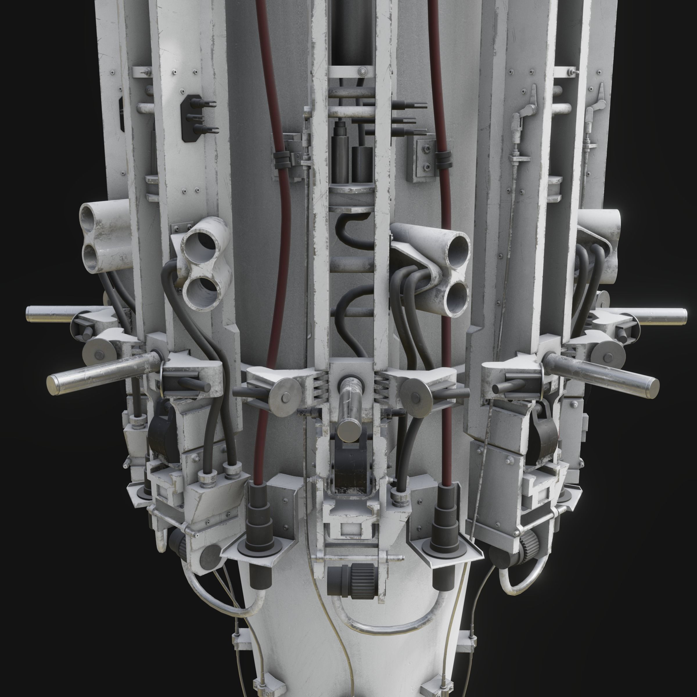 Rotary Bomb Bay free VR / AR / low-poly 3D model rigged | CGTrader