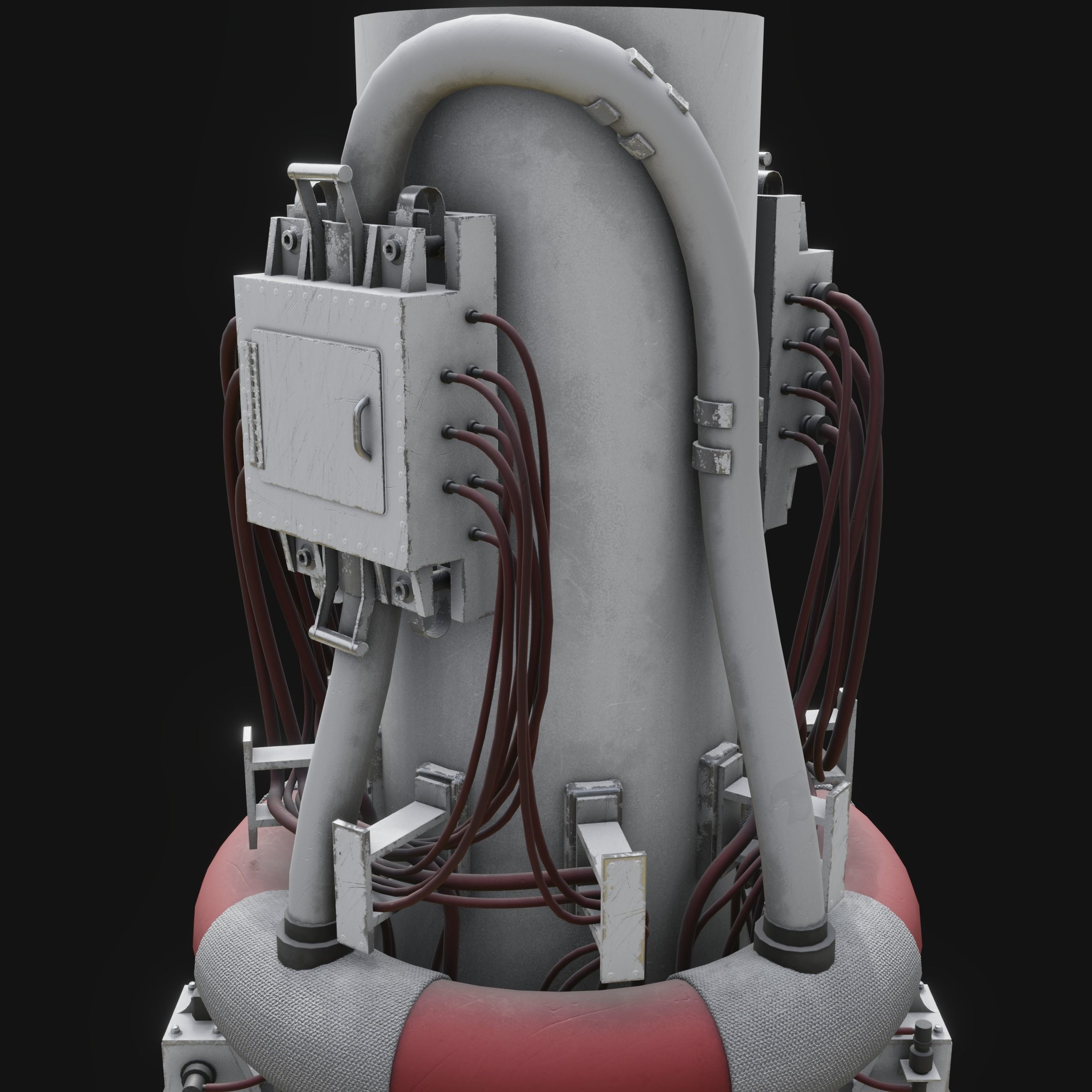 Rotary Bomb Bay free VR / AR / low-poly 3D model rigged | CGTrader