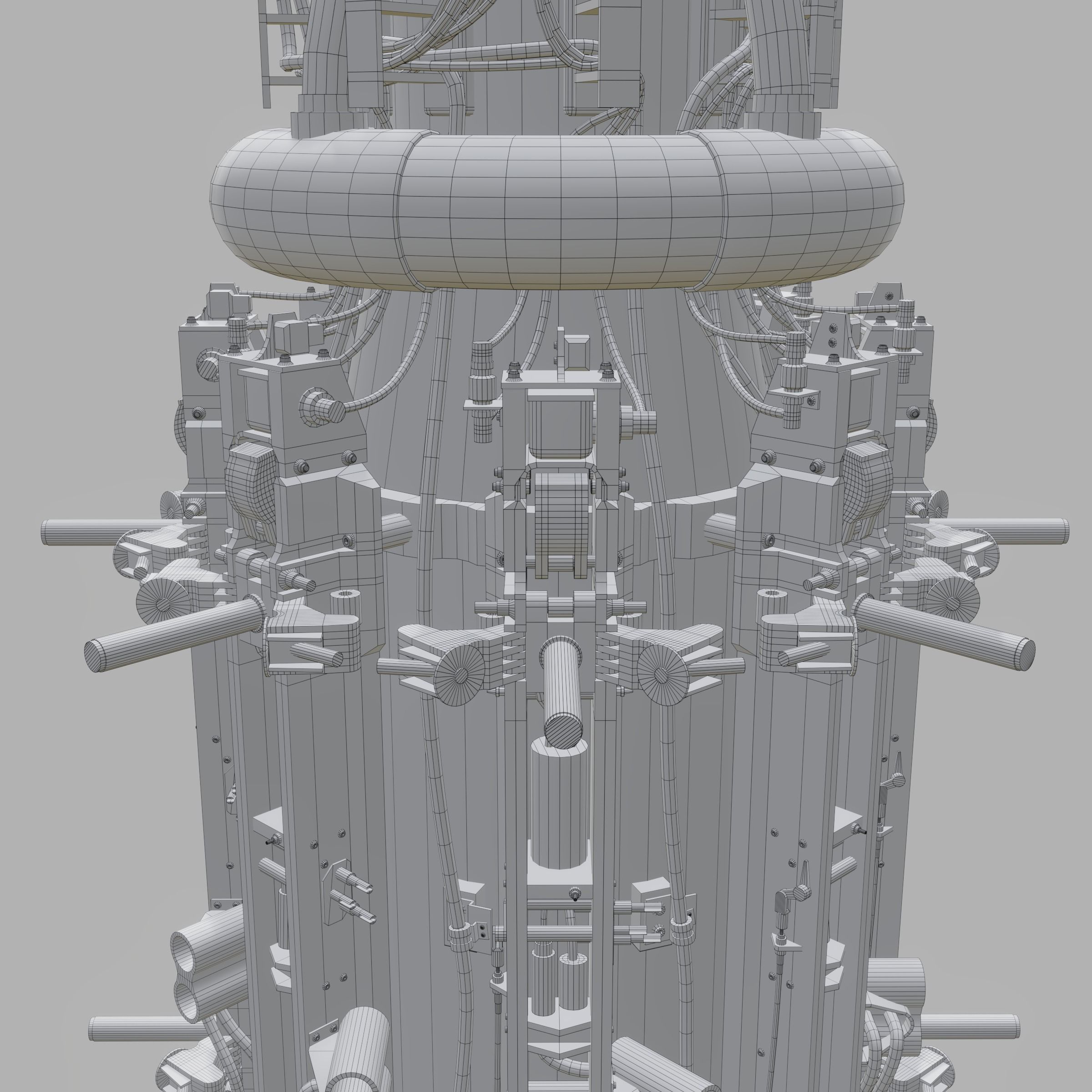 Rotary Bomb Bay free VR / AR / low-poly 3D model rigged | CGTrader