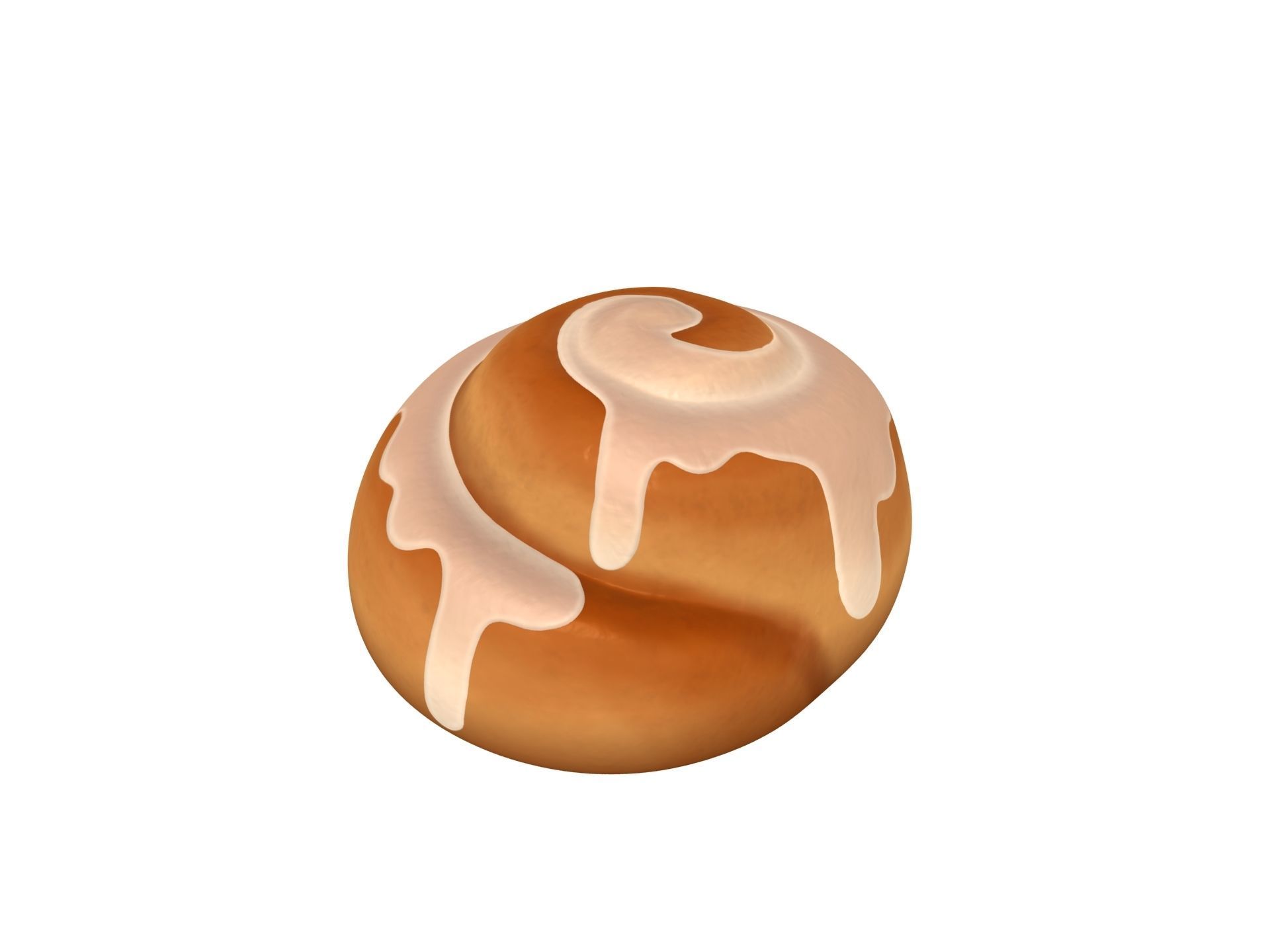 Cinnamon Roll 3D model | CGTrader