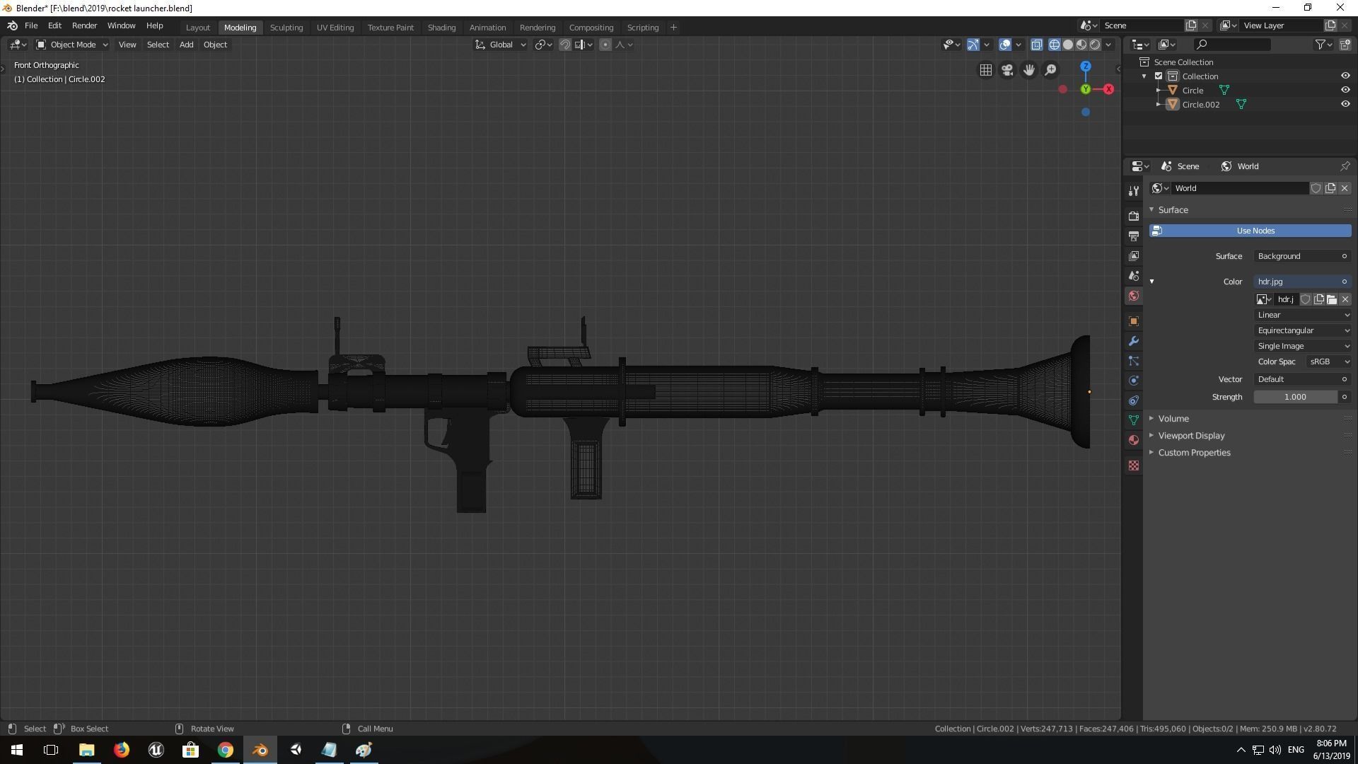 rocket launcher 3D model | CGTrader