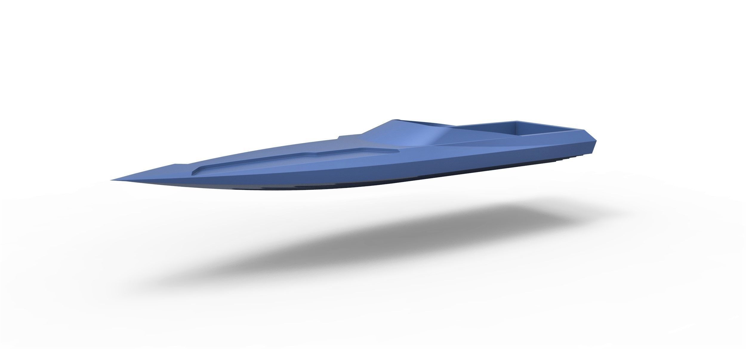 Diecast model Speed boat hull Scale 1 to 24 3D model 3D printable ...