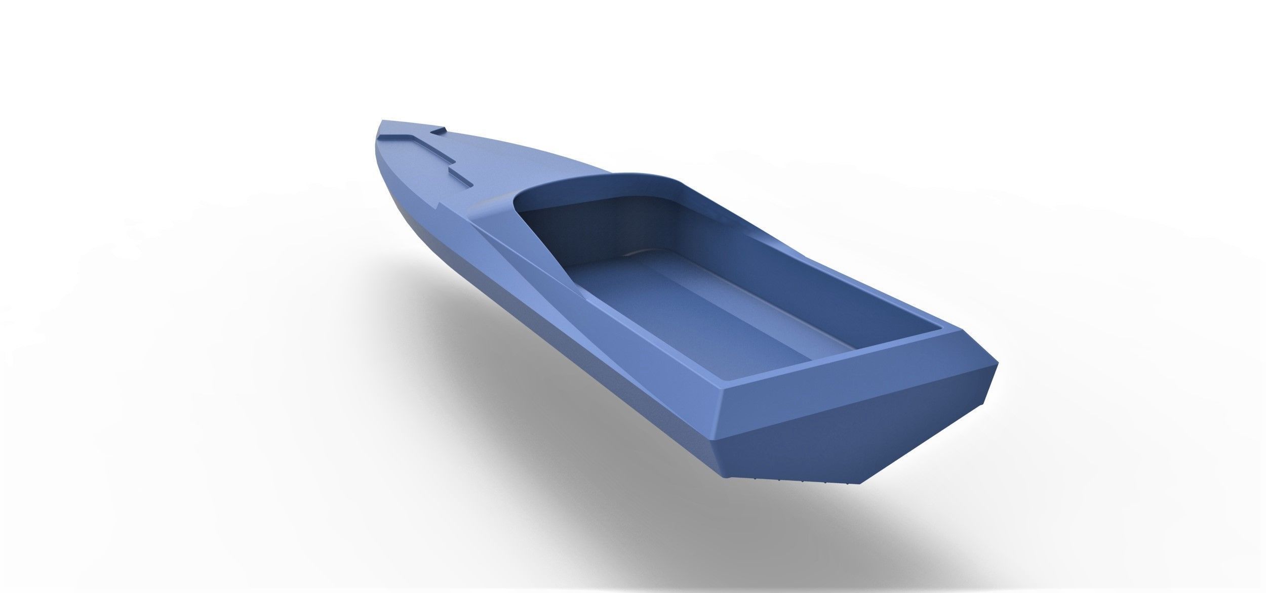 Diecast model Speed boat hull Scale 1 to 24 3D model 3D printable ...
